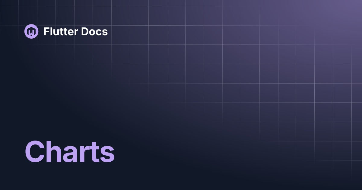 Charts | Flutter Docs